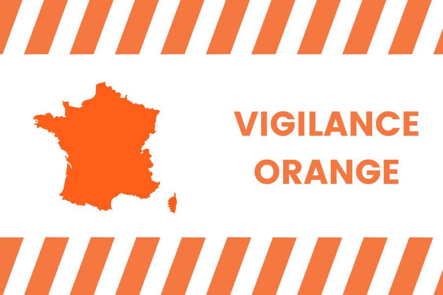 VIGILANCE ORANGE CANICULE