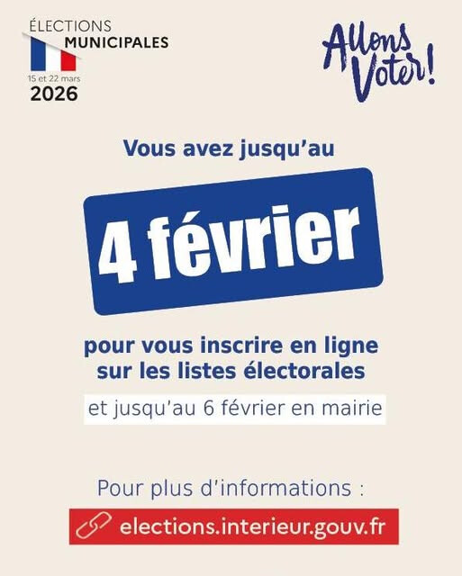 Allons Voter ! Inscription sur la liste électorale